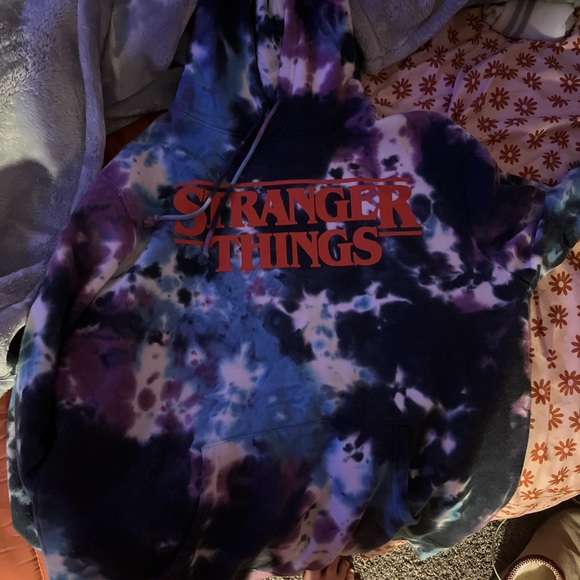 Other | Stranger Things Tiedye Hoodie | Poshmark